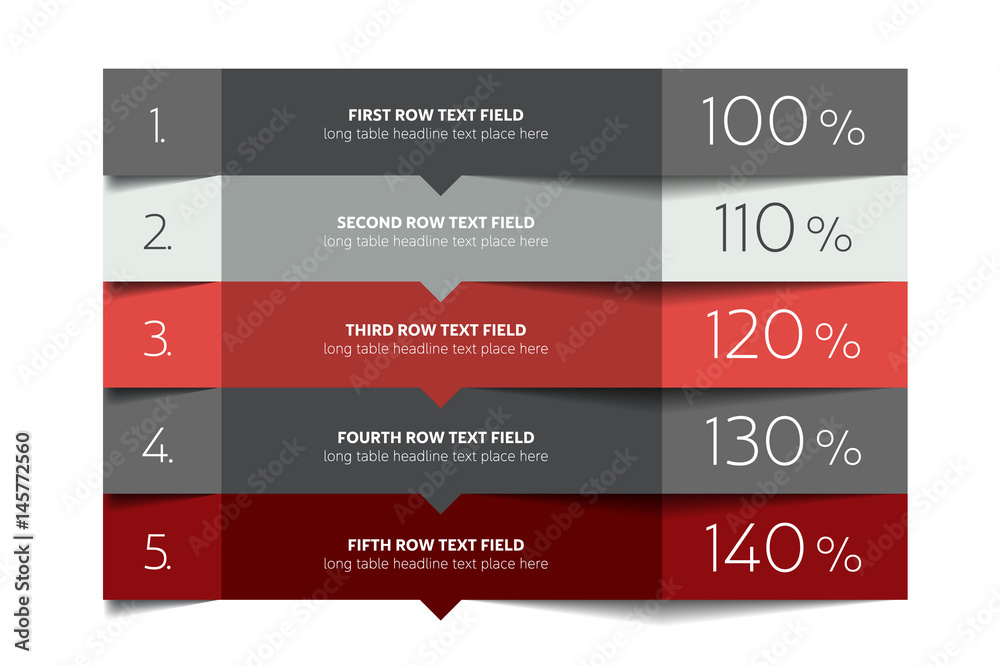 Table template, schedule, business, brochure or schedule table ...
