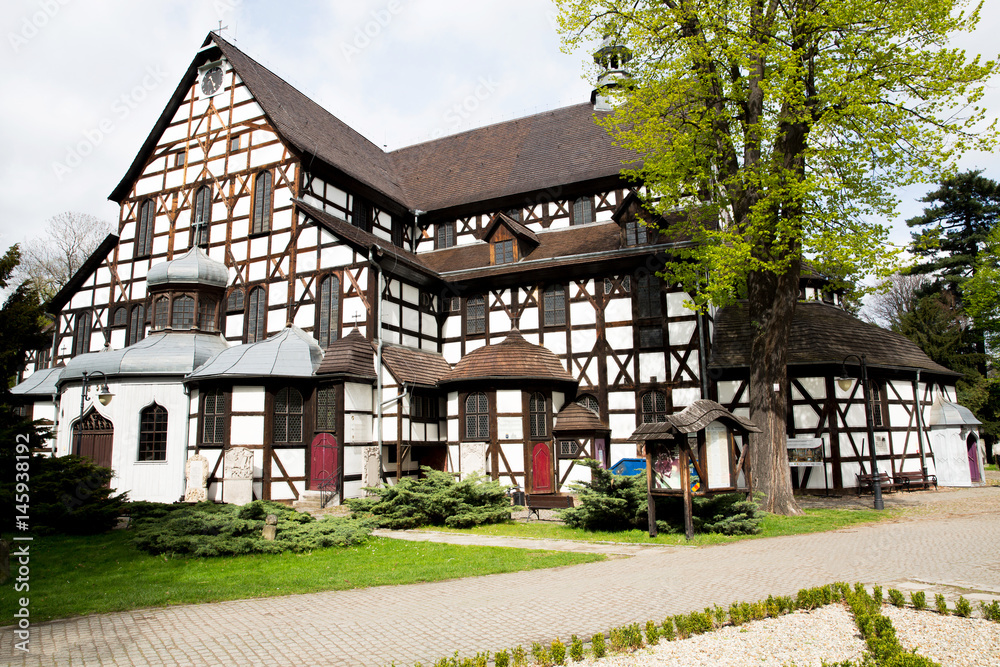 The historic Church of Peace in Swidnica, Poland, Unesco World Heritage ...