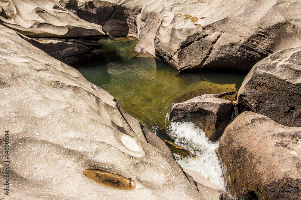 Vale da Lua Waterfall, Chapada dos Veadeiros Stock Photo | Adobe Stock