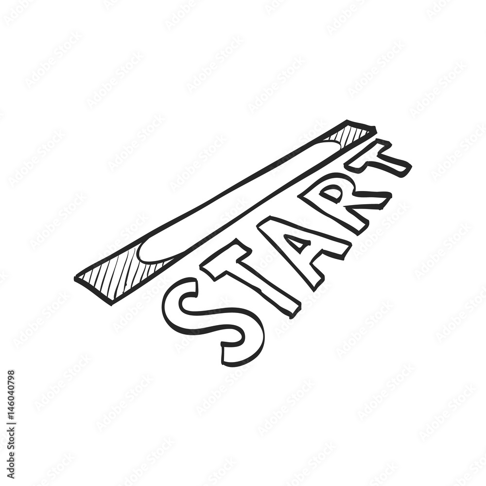 Start Line Clipart