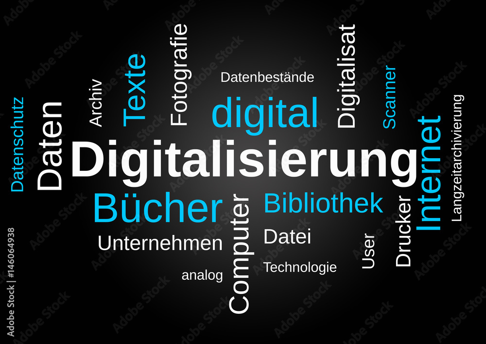 Digitalisierung (digital, Daten) Stock Photo | Adobe Stock