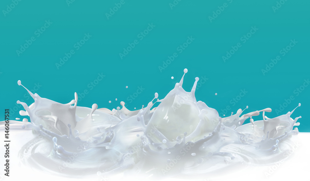 milk splash Stock Photo | Adobe Stock