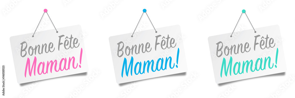 Bonne fête maman ! Stock Vector | Adobe Stock