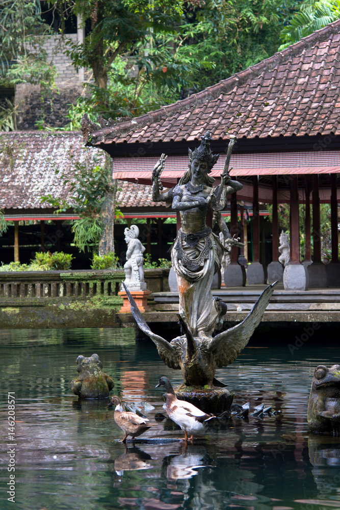 Holy Water Sebatu Temple, Bali, Indonesia. Stock Photo | Adobe Stock
