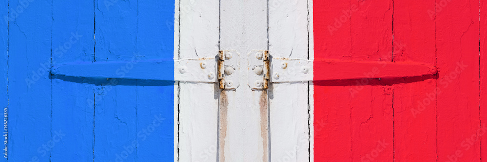 porte peinture volet bleu charnière ouverture été couleur vieux ...