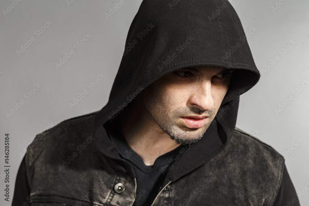 Photo & Art Print Good looking Male model in Studio, Al