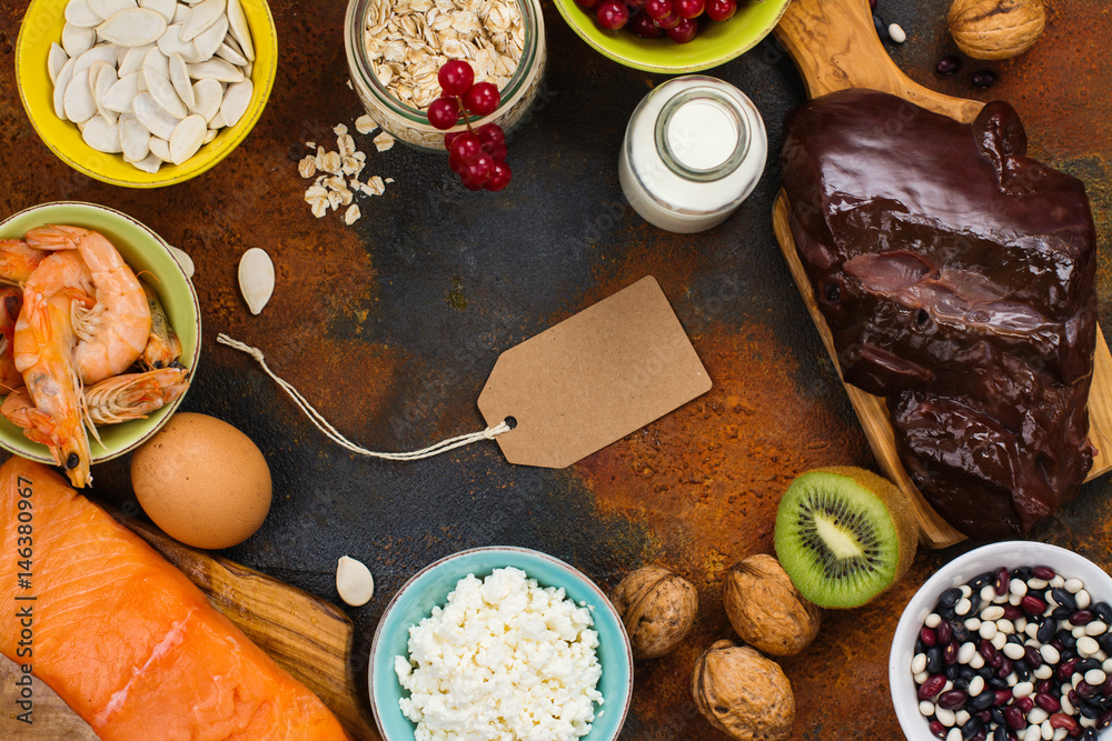 Poster Natural sources of phosphorus – Wall Art | UkPosters