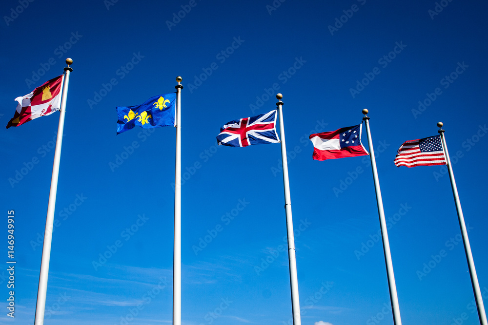 Pensacola City of Five Flags Stock Photo | Adobe Stock