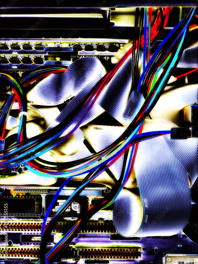 Inside a computer Stock Photo | Adobe Stock