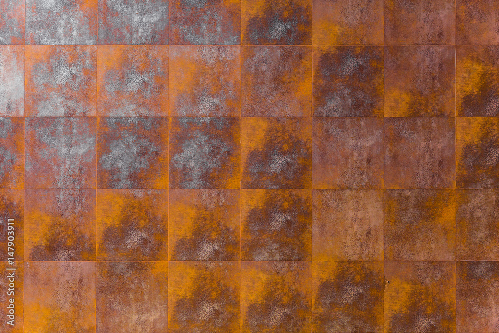 Rusty Metal Texture Tile