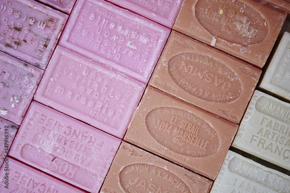 bunte Seife Stock-Foto | Adobe Stock