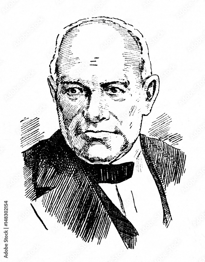 Poster Adolf Anderssen (1818-1879), German chess master – Wall Art ...