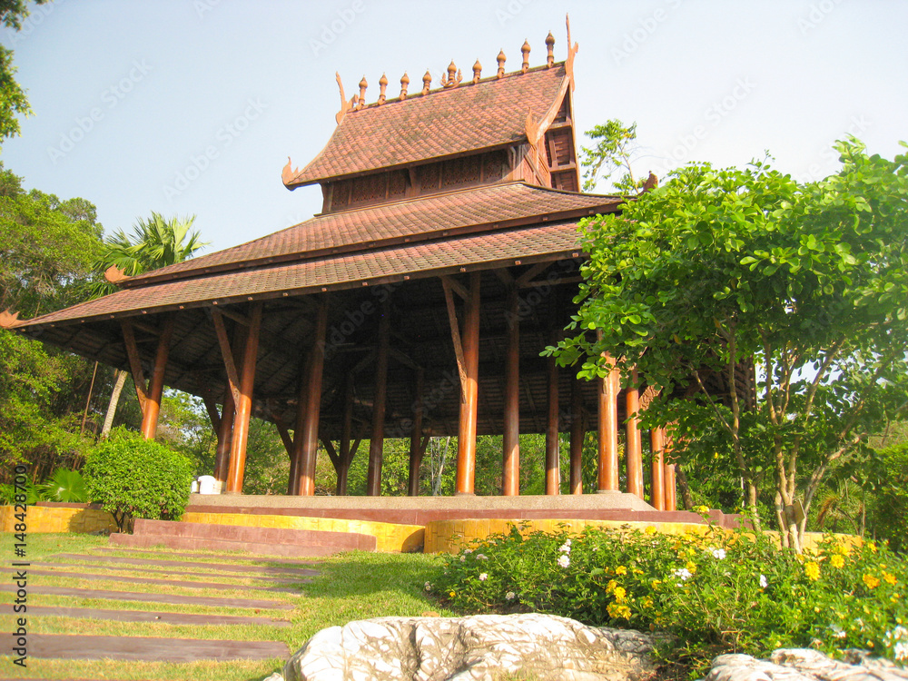 Thai Pavilion foto de Stock | Adobe Stock