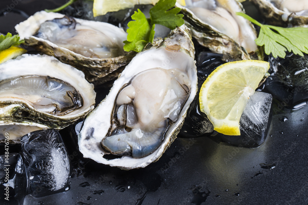 Oysters Stock Photo | Adobe Stock