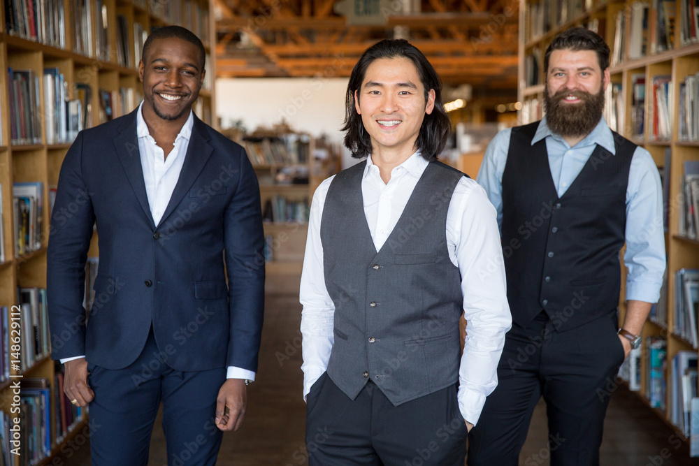 Diverse Group Of Men