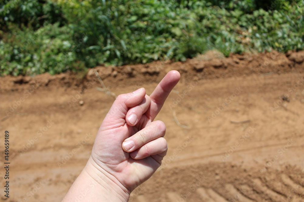 doigt d'honneur Photos | Adobe Stock