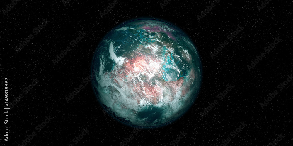 Kepler 438b Landscape