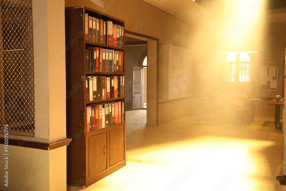 Interior of Indian police station Stock Photo | Adobe Stock