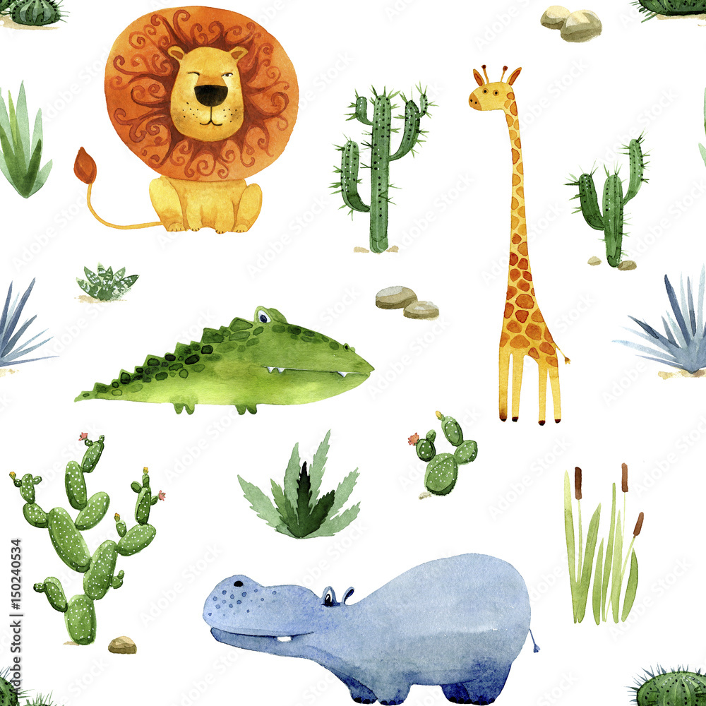 African Plants And Animals