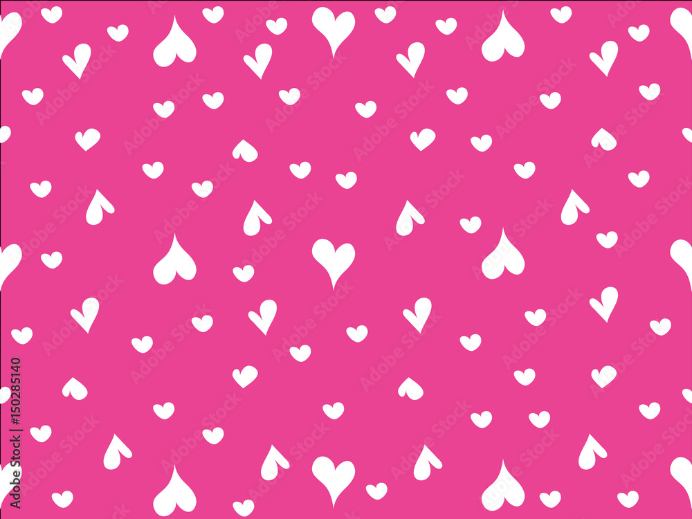 Fondo De Corazones De Color Rosa Y Morado