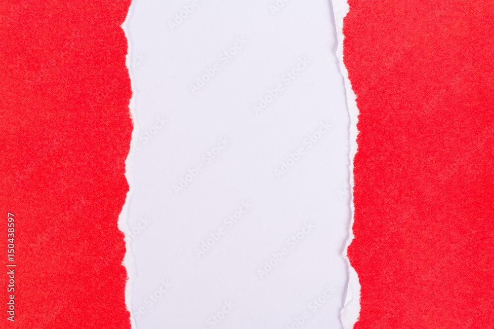 red ripped paper background texture Stock Photo | Adobe Stock