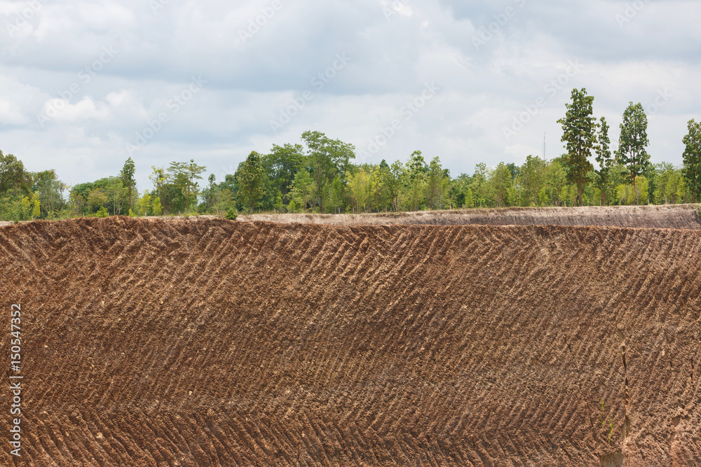 earth soil texture background from ore mine mining Stock Photo | Adobe ...