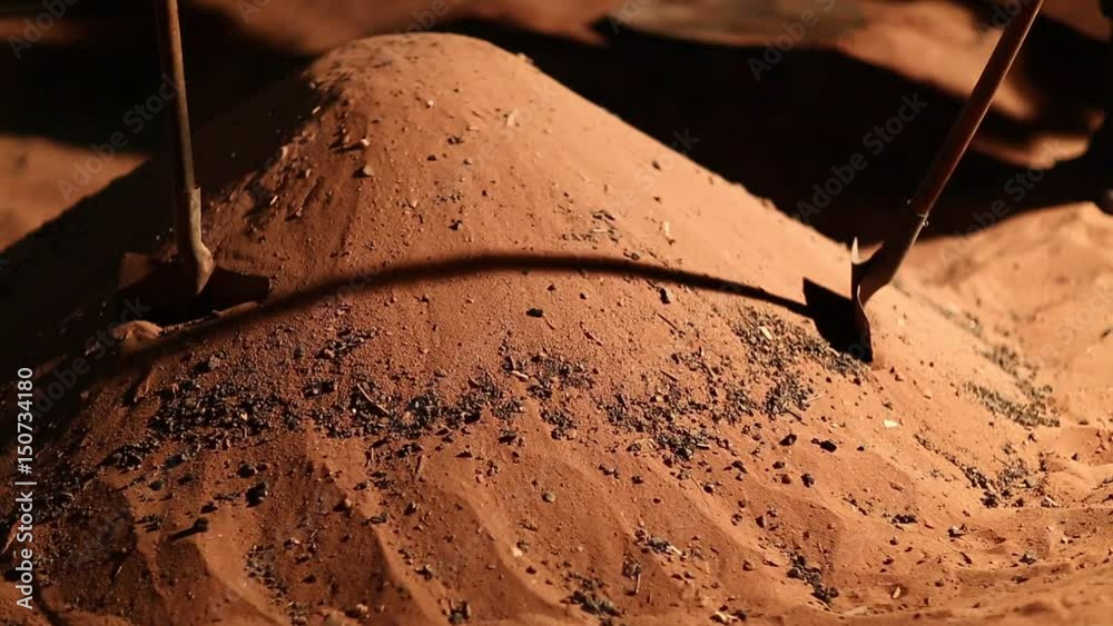 Jordanian cuisine. Zarb is a traditional bedouin meal, famous meat dish ...