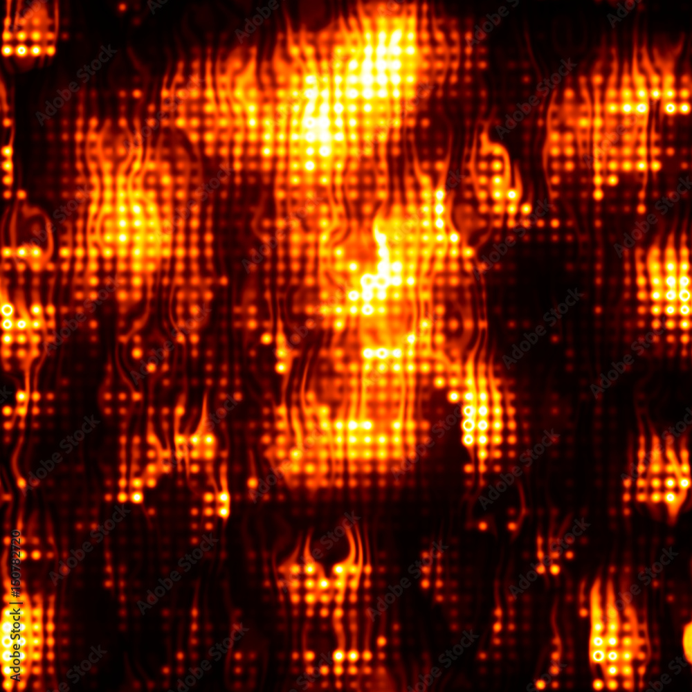 Blaze fire flame texture background. High-resolution polygonal round ...