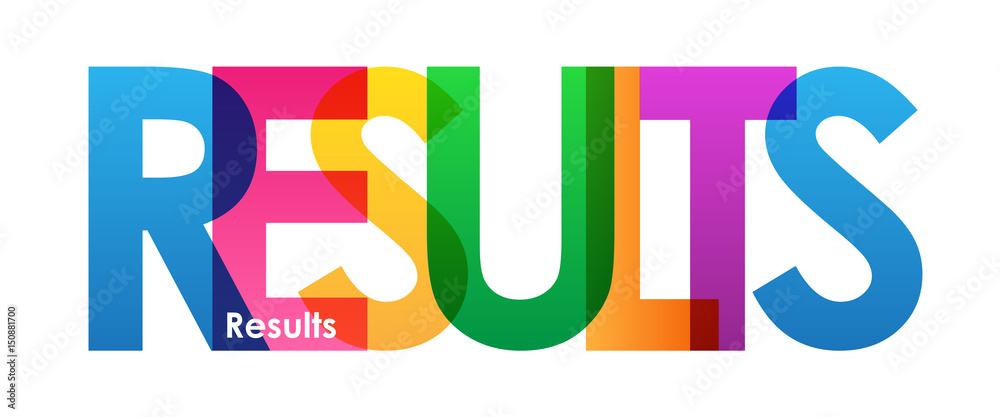 RESULTS Vector Icon Stock Vector | Adobe Stock