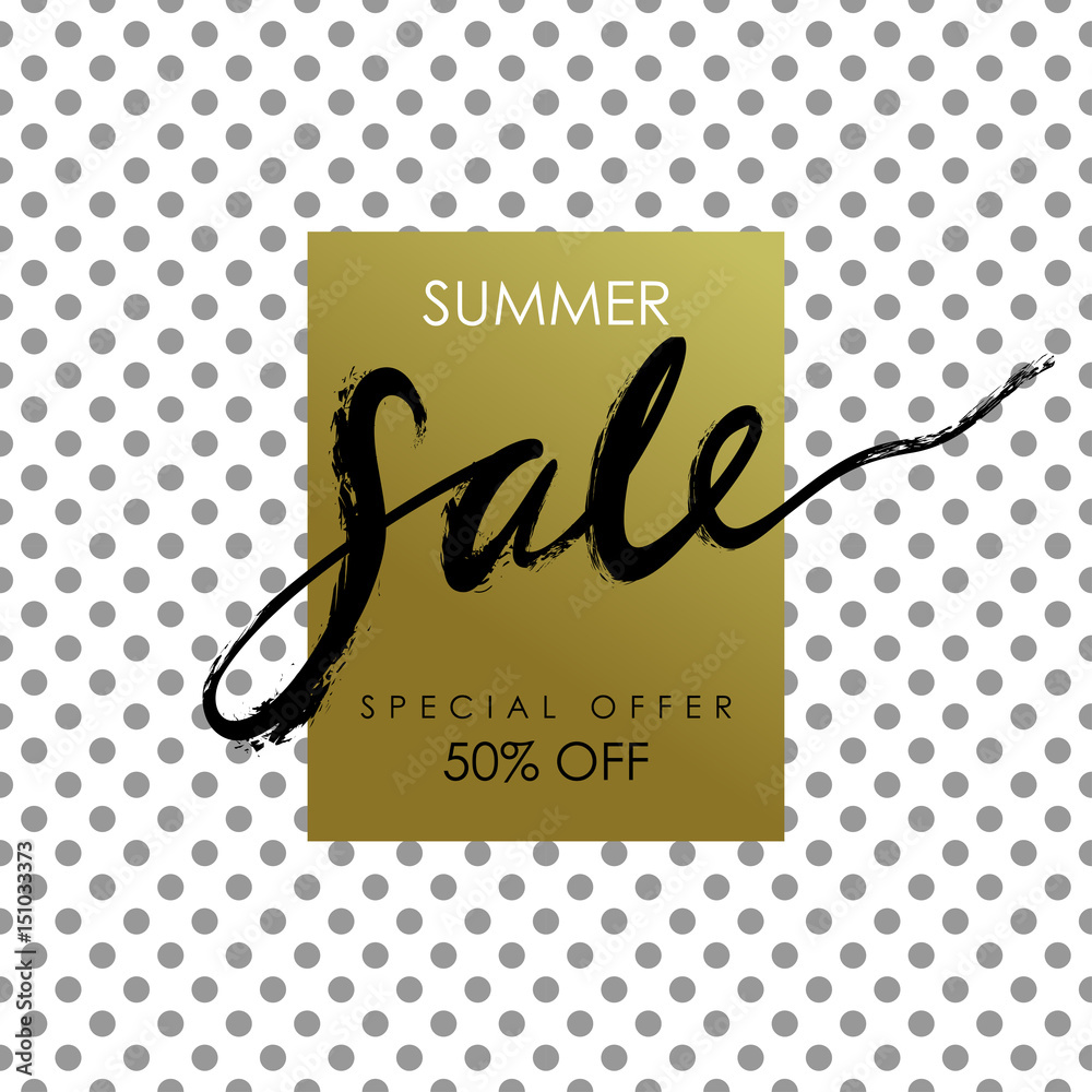 Gift certificate, Voucher, Coupon template with trendy polka dot and ...