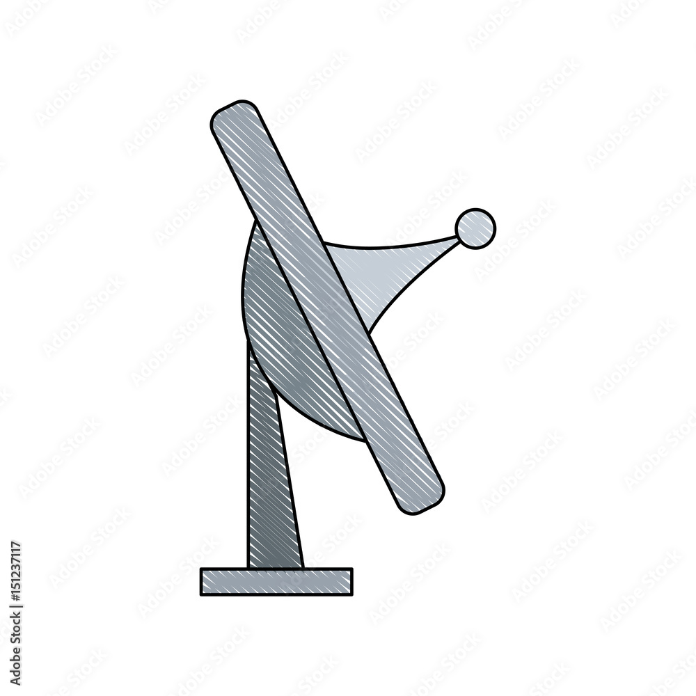 drawing antenna transmission communication signal symbol vector ...