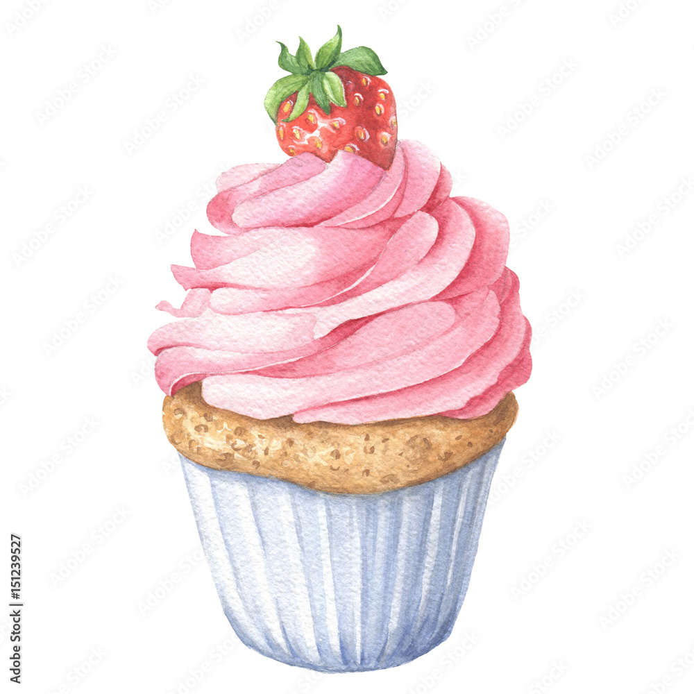Fun2draw Food Cupcake