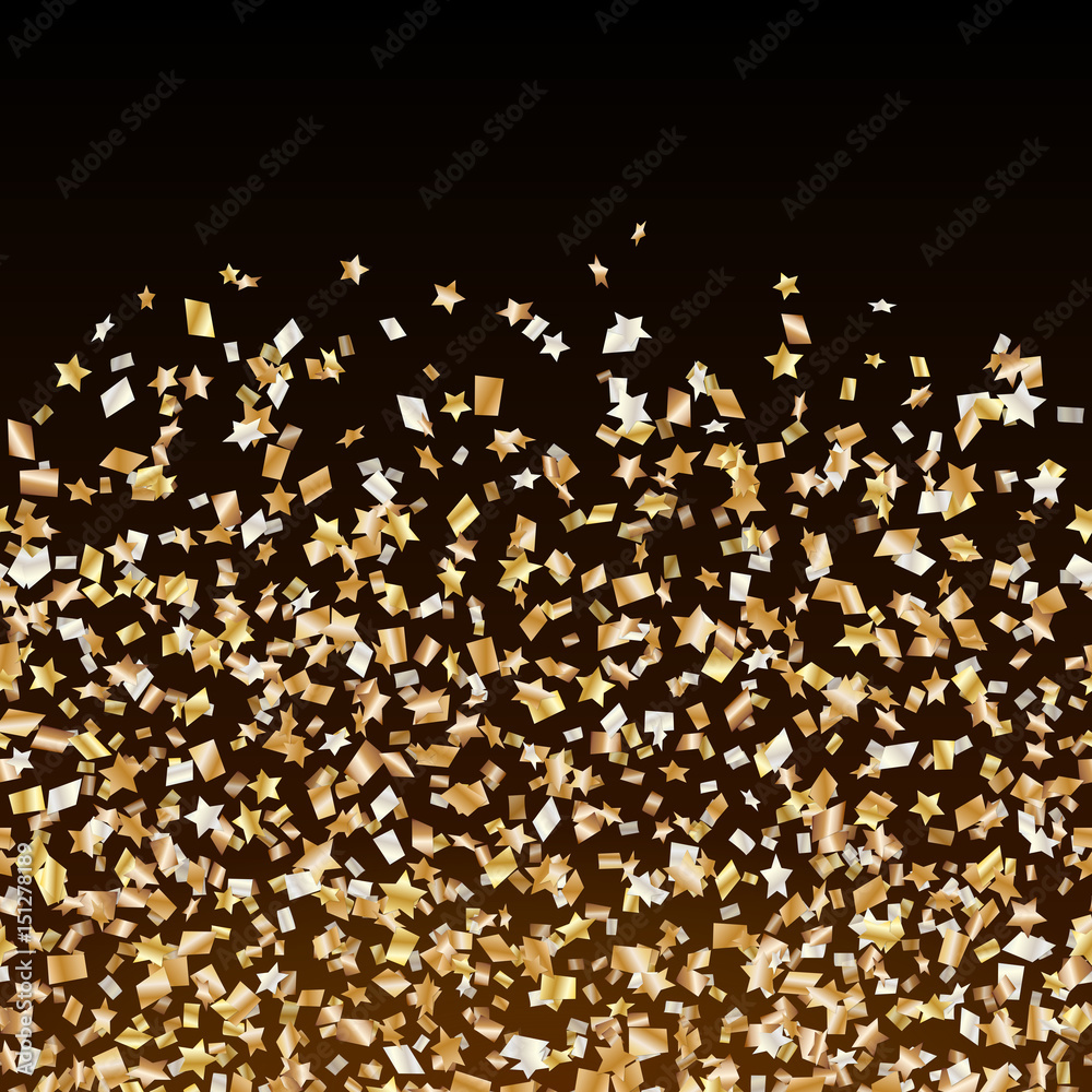 Congratulations background with confetti isolated on a transparent ...