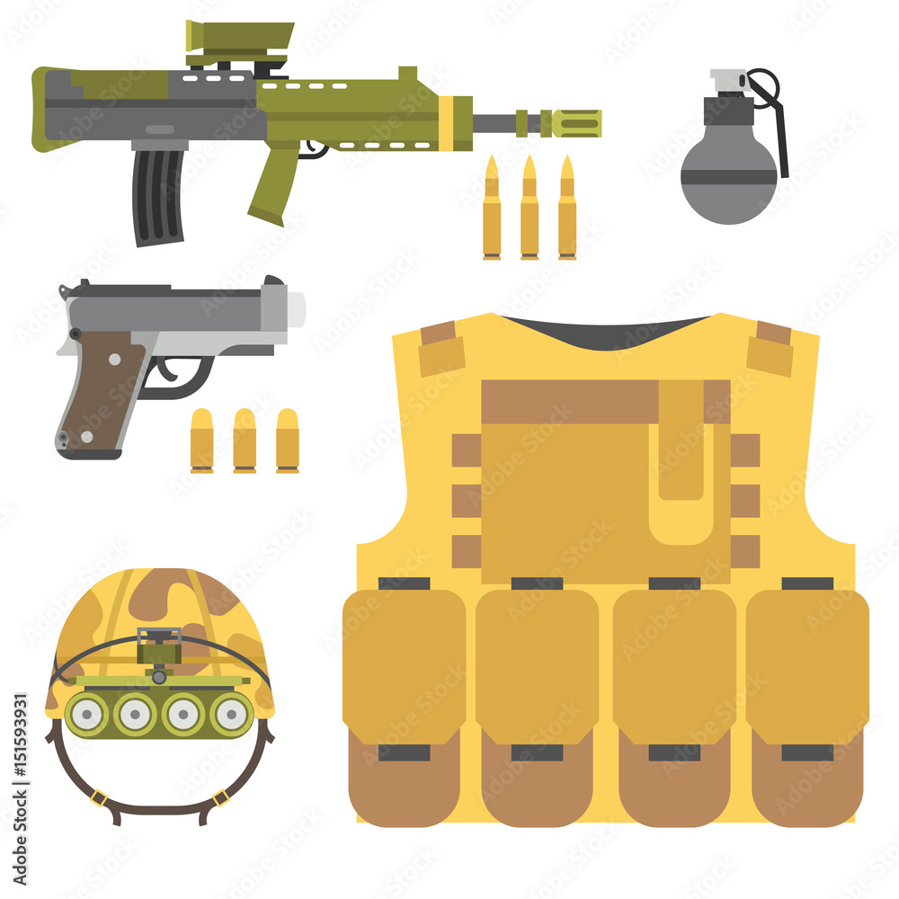 Military weapon guns armor forces american fighter ammunition ...