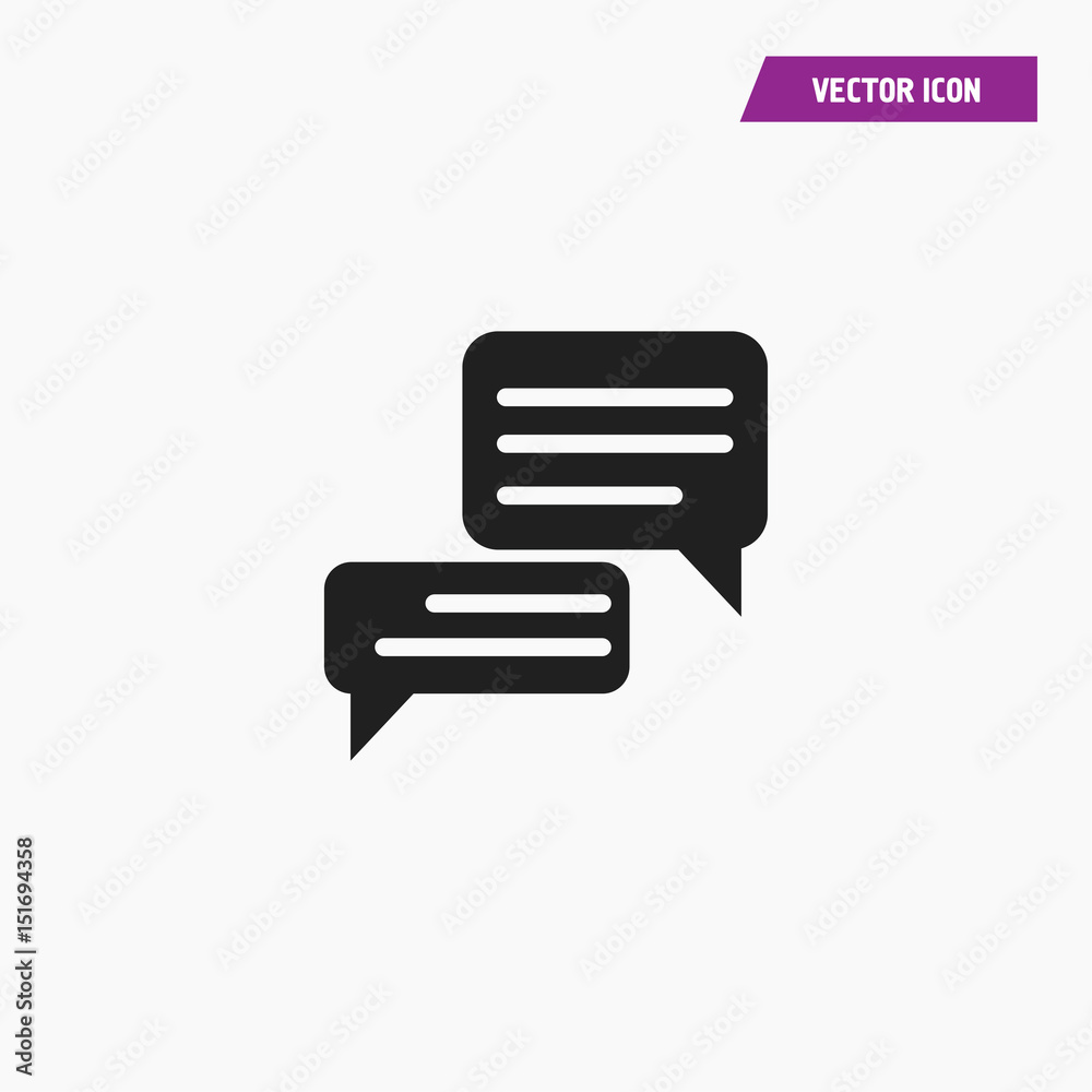 line chat Icon Stock Vector | Adobe Stock