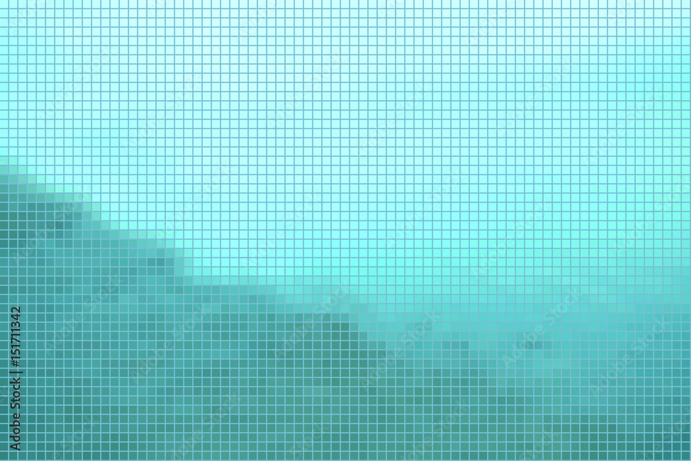 Abstract pattern of pixels. Texture applications, water, tiles in the ...