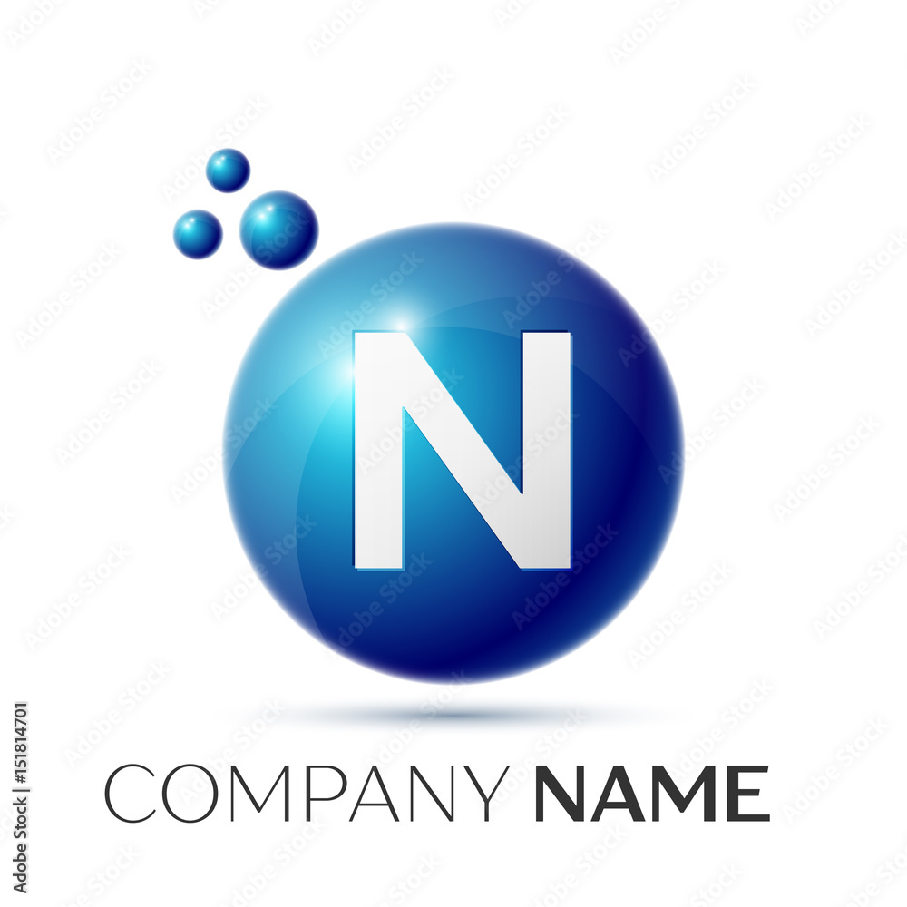 N Letter Logo Wallpaper Hd