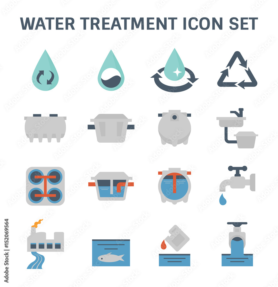 Water treatment plant and wastewater or waste water and septic tank ...