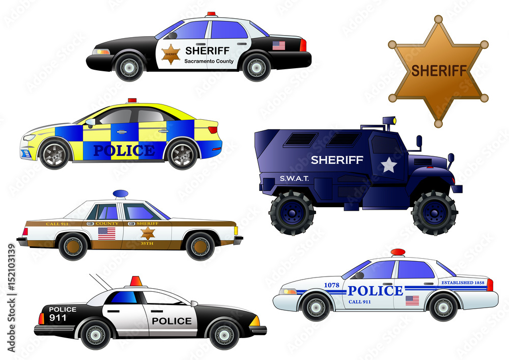 Sheriff Police Car