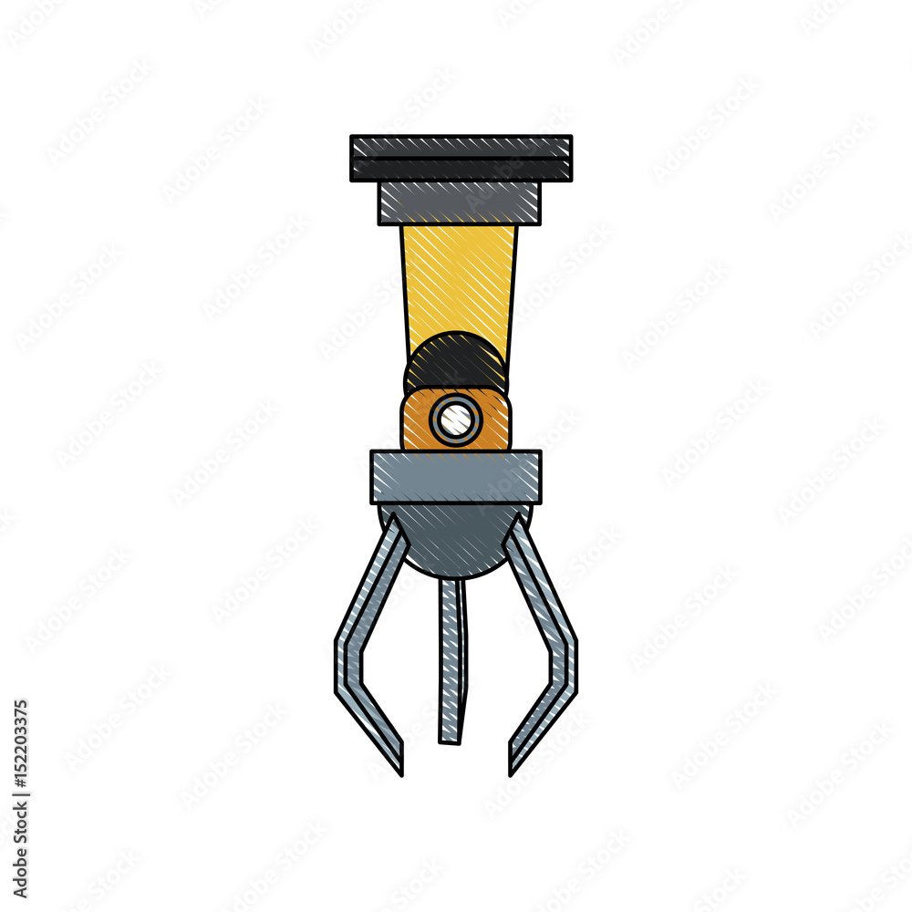 industrial robot arm for assembly machines, manipulator with finger ...
