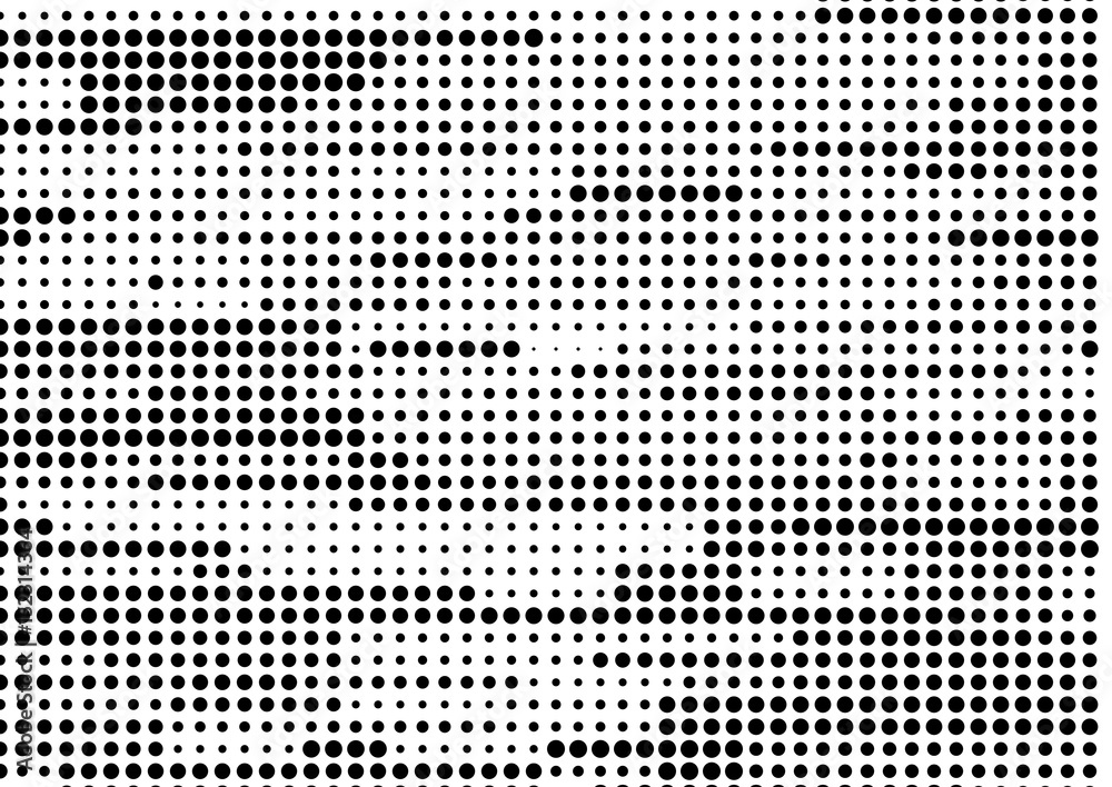 Abstract halftone pattern texture. Vector modern background for posters ...