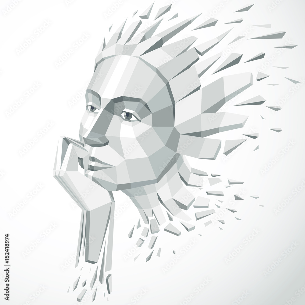 Thinking Face Drawing