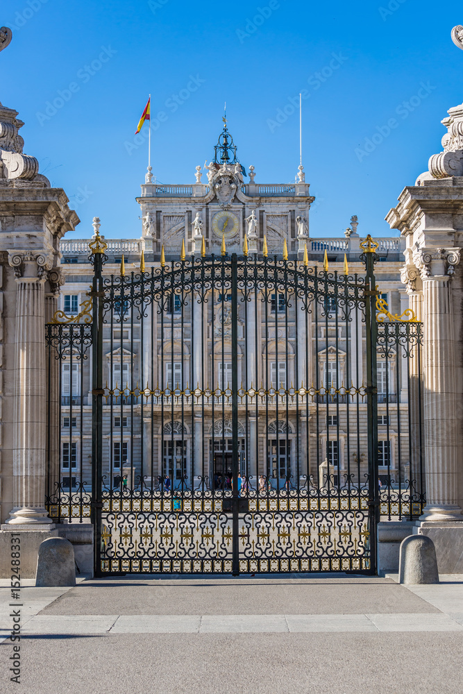 Poster Palacio Real - Spanish Royal palace in Madrid – Tableau ...