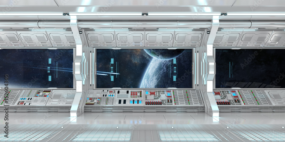 Nasa Spaceship Interior