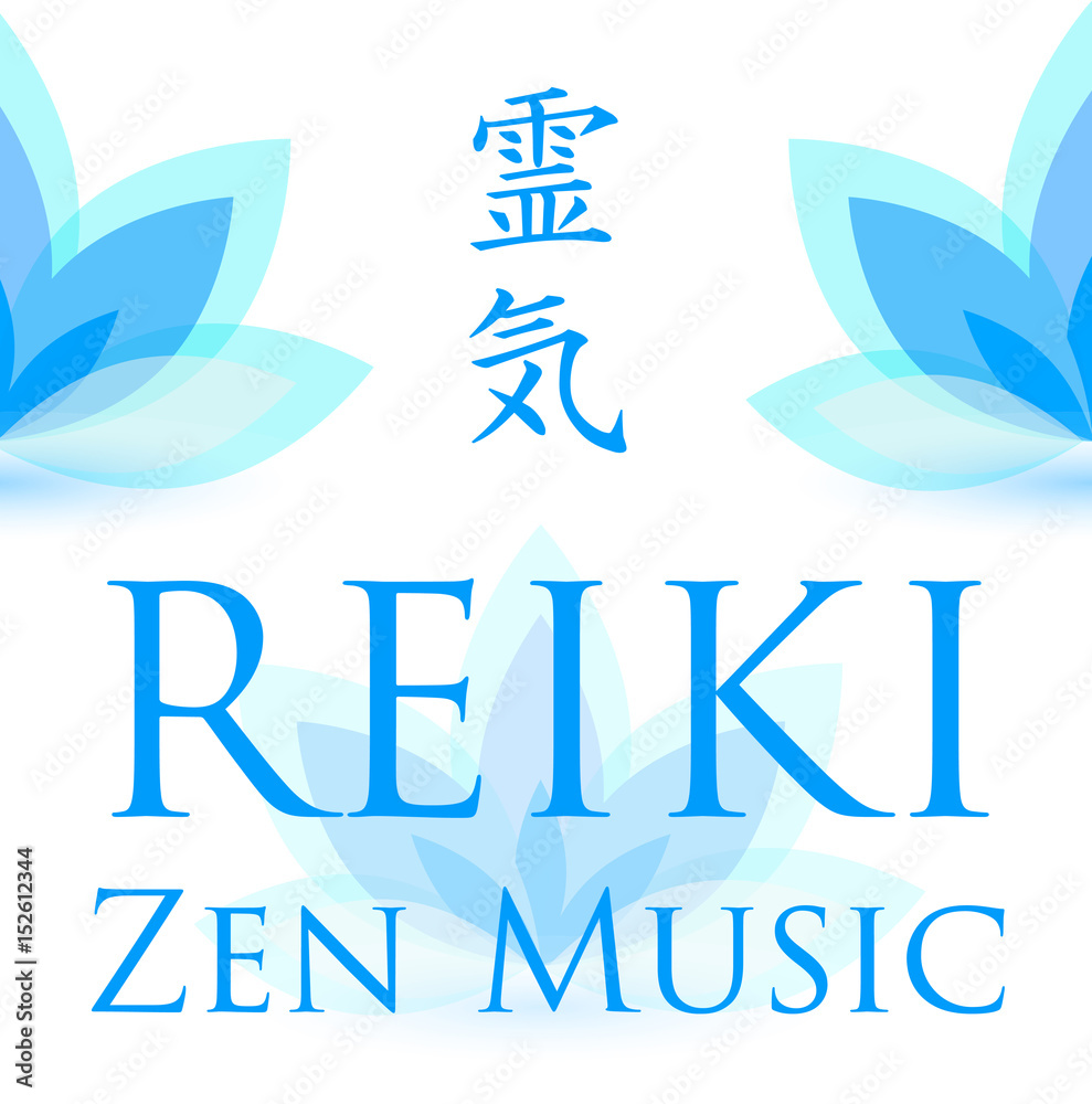 Sacred geometry. Reiki symbol. The word Reiki is made up of two ...