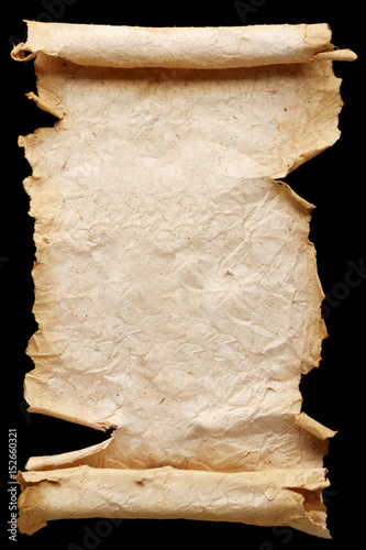 Real Paper Scroll