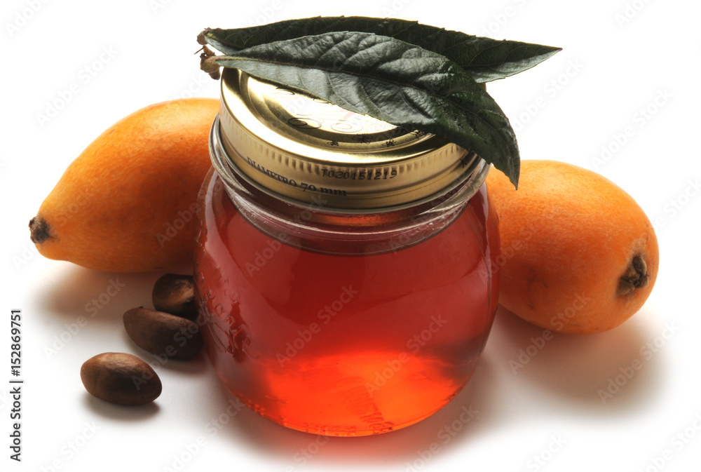 Eriobotrya japonica ビワ Lukwart Loquat Néflier du Japon Nespola 枇杷 Fruit ...