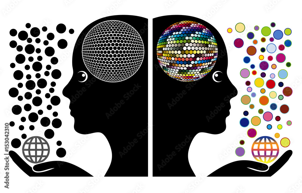 Change the way you look at things. Changing the perspective you see the ...