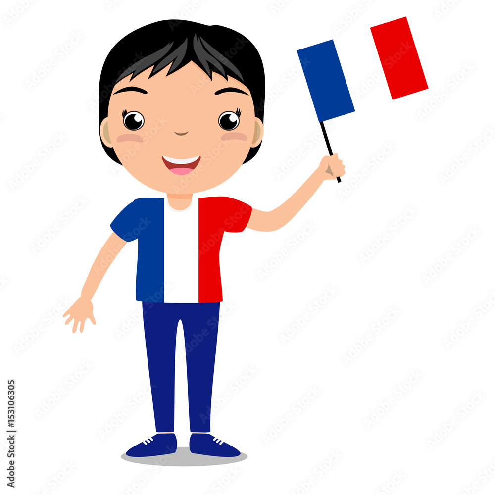 French Flag Animation