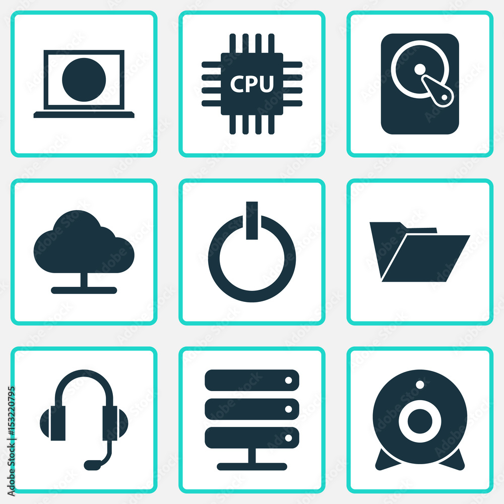 Computer Icons Set Collection Of Broadcast Tree Earphone And Other Elements Also Includes